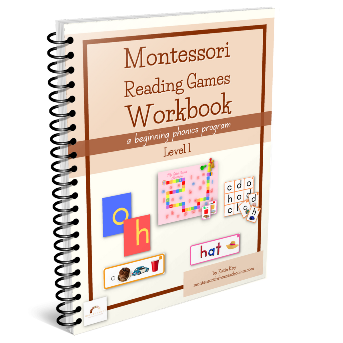 Montessori Reading Games Workbook, Level 1 (DIGITAL DOWNLOAD ...